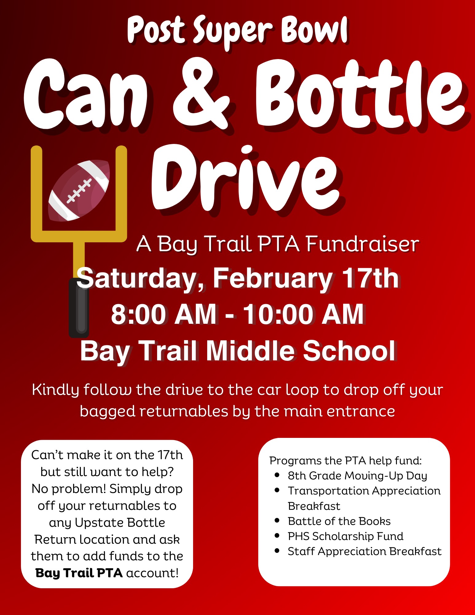 Bay Trail PTA Fundraising Event - Bay Trail PTA